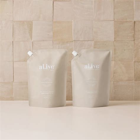 Wash And Lotion Refills Alive Body
