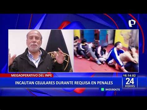 Video Megaoperativo Del INPE Incautan Gran Cantidad De Celulares Durante Requisa En Penales