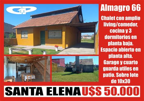 Chalet En Santa Elena A Metros Del Mar Calle Almagro Giorno Propiedades