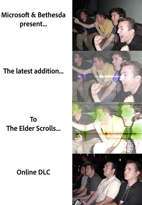 My Clown Ass Watching The Microsoft Bethesda Stream Relderscrolls