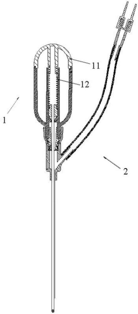一种带吸引穿刺针的制作方法