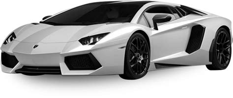 Download White Lamborghini Aventador Side View