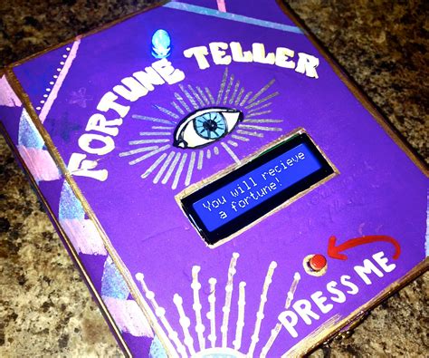 Arduino Powered Fortune Teller 5 Steps Instructables