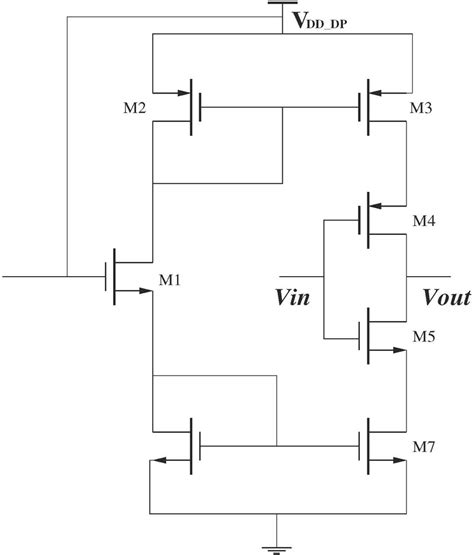 A Current Starved And Output Switching Inverter 7 Download Scientific Diagram