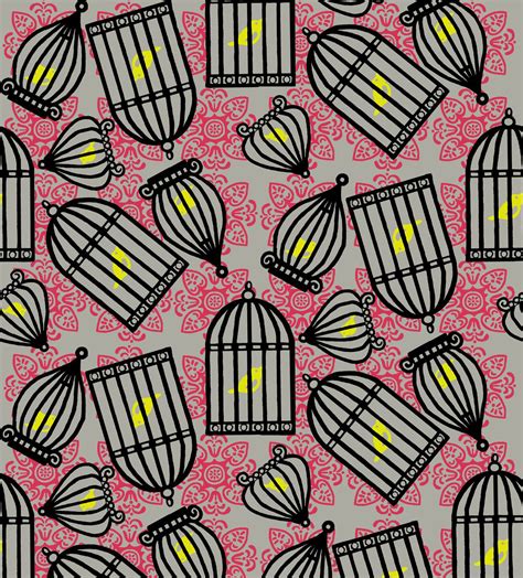 Half Drop Repeat Pattern Unique Textile Design