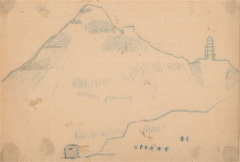 延安宝塔山手绘简笔画延安宝塔山简笔画延安宝塔山简笔画儿童大山谷图库