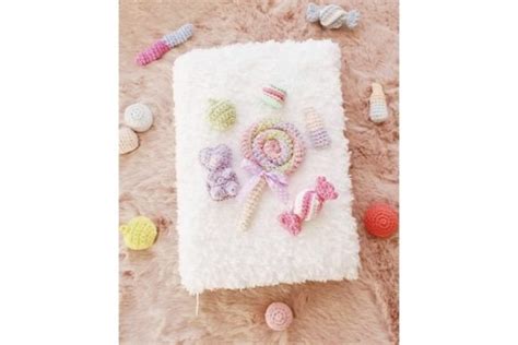 Candy Book Cover Pattern Graphic By Atelierdelilah · Creative Fabrica