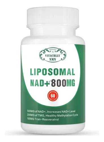 Nad Liposomal 500 Mg Trans Resveratrol 300 Mg Absorción En Venta En
