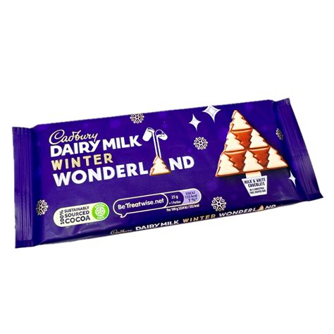 Cadbury Dairy Milk Winter Wonderland Bar Uk 100g 6ct I Got Your Candy