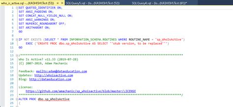 An Overview Of The Sp Whoisactive Stored Procedure