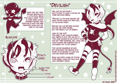 [guideline] Devilish By Tanuki Mapaches On Deviantart