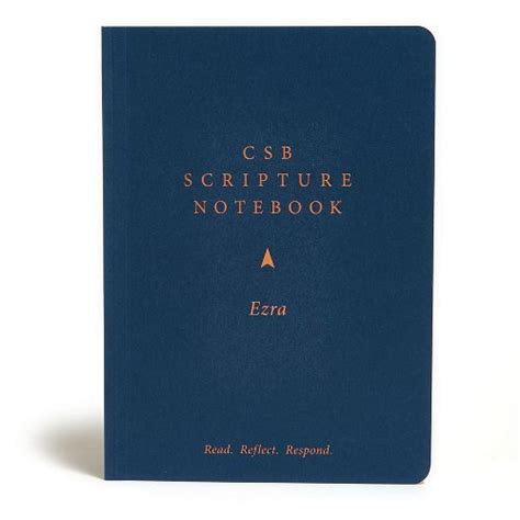 Csb Scripture Notebook Ezra Read Reflect Respond A Book By Csb