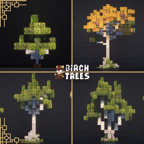 Birch Trees Free Download Massivespeck Minecraft Tree Minecraft