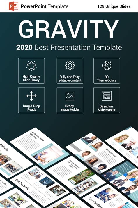 Gravity Powerpoint Template For