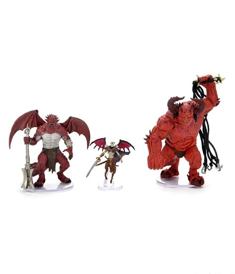 Dandd Icons Of The Realms Archdevils Hutijin Moloch Titivilus