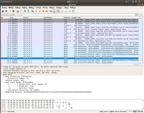Wireshark对quic包的抓包和解密wireshark Quic Csdn博客