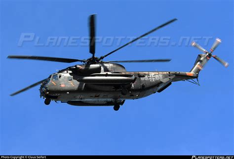 85 05 Luftwaffe German Air Force Sikorsky Ch 53g Photo By Claus