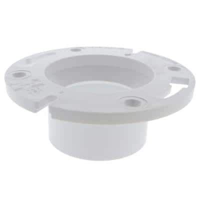 Nibco 4 In X 3 In Pvc Dwv Hub Closet Flange C4851hd43 The Home