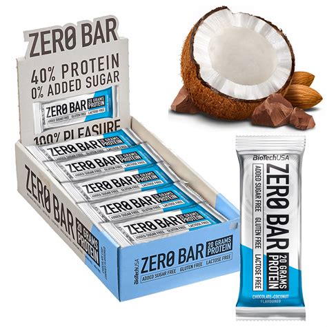 BIOTECH ZERO BAR G BATON PROTEINOWY BEZ CUKRU Allegro Pl