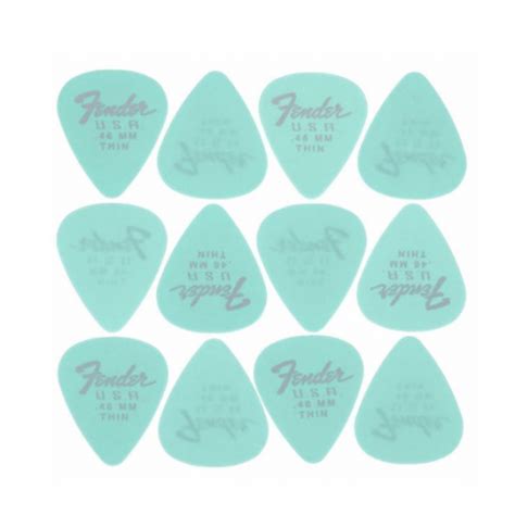 Set Pene De Chitara Fender 351 Dura Tone Picks Dnb