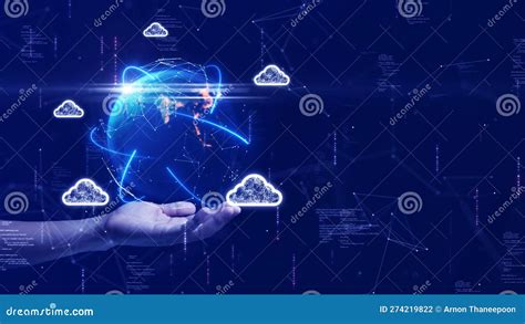 Cloud And Edge Computing Technology Secure Database Storage Is Protected From Unauthorized