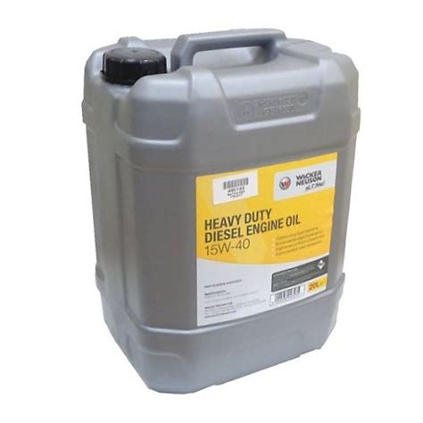 Wacker Heavy Duty Diesel Engine Oil 15w40 20 Litre Lands Engineers