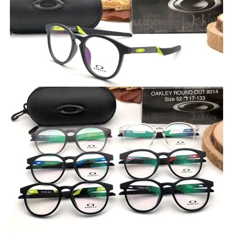 Oakley Round Out 8014 Mens Womens Sports Eyeglass Frames Shopee Philippines