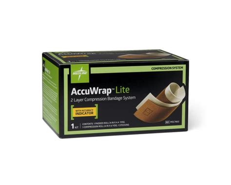 Accuwrap Lite 2 Layer Compression Bandage System 8ct