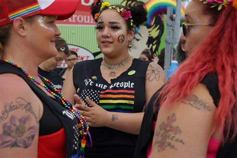A Million Moments Of Pride Families And Rainbows Fill Route For