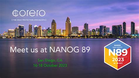 Meet With Us At Nanog 89