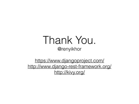 Rapid Prototyping With Python Ppt