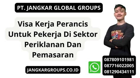Visa Kerja Perancis Untuk Periklanan Dan Pemasaran Jangkar Global Groups