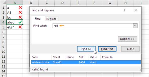 Wildcards In Excel Step By Step Tutorial
