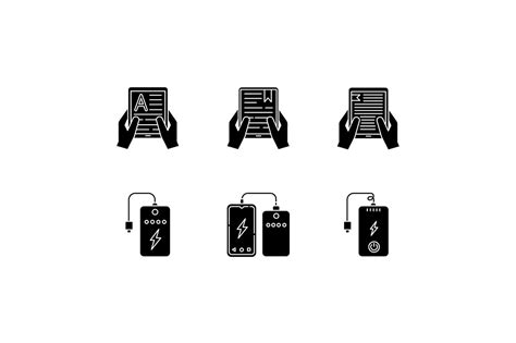 Portable Electronic Devices Icons Masterbundles
