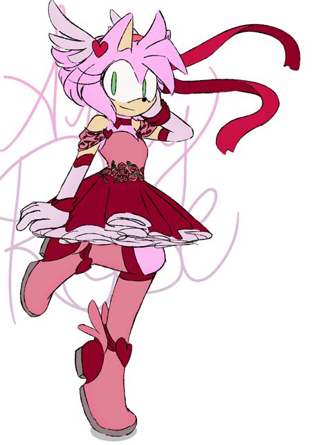 120 Safe Artistkiwiszified Amy Rose Dress Magical Girl Outfit