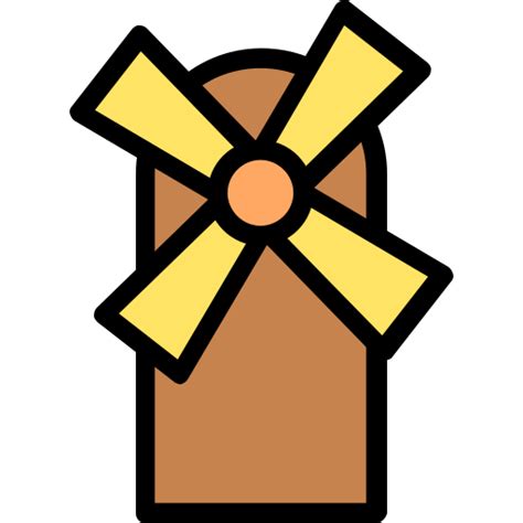 Mill Generic Outline Color Icon