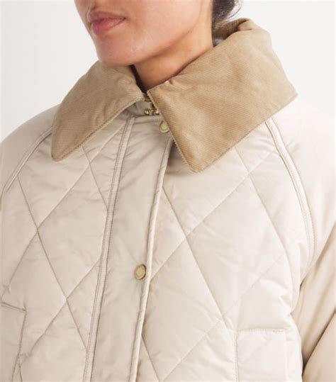 Womens Barbour Ivory Quilted Cookston Coat Harrods Uk