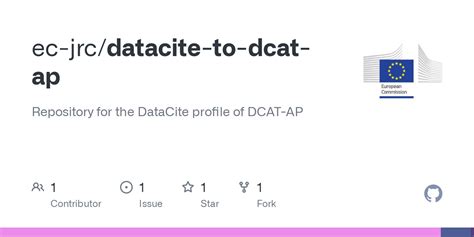 Github Ec Jrcdatacite To Dcat Ap Repository For The Datacite