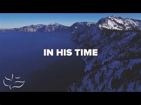 In His Time Lyrics The Maranatha Singers