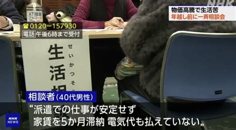 「気軽に相談して」年越し前に生活が苦しい人からの相談に応じる全国一斉の相談会 News Everyday