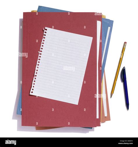 Lined Paper Cut Out Stock Images And Pictures Alamy