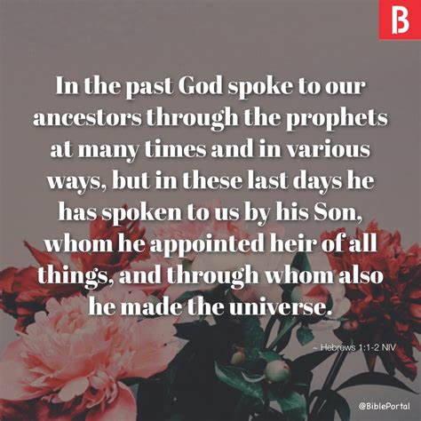 Hebrews 11 2 Niv Bible Study Meaning Images Commentaries