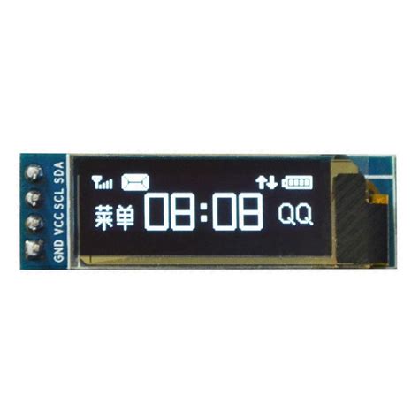 Hailege 091″ Ssd1306 Iic I2c Oled Lcd Display 128×32 33v5v For Avr