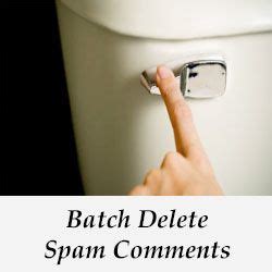 How To Batch Delete Spam Comments In WordPress