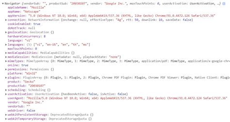 cách dùng window navigator trong javascript freetuts