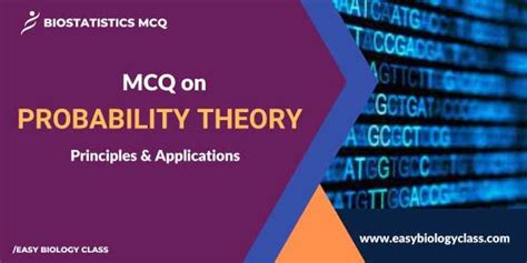Mcq On Probability Easybiologyclass