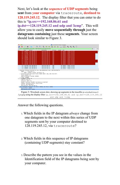 solved next let s look at the sequence of udp segments