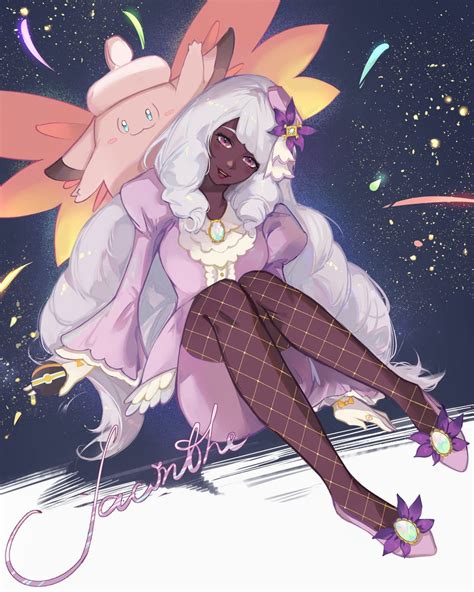 Jacinthe Clefable And Mega Clefable Pokemon And 1 More Drawn By