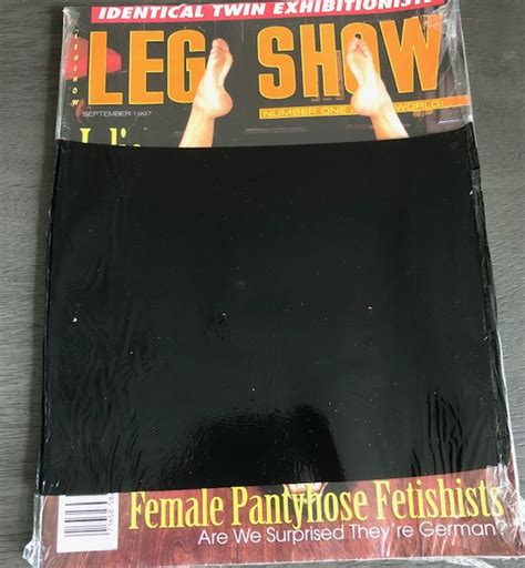 Leg Show Magazine September Filthy Magazines