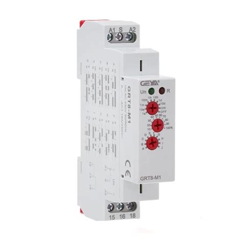 Ac Dc 3 Knob Multi Function Din Rail Auto Timer Delay Relay 1spdt